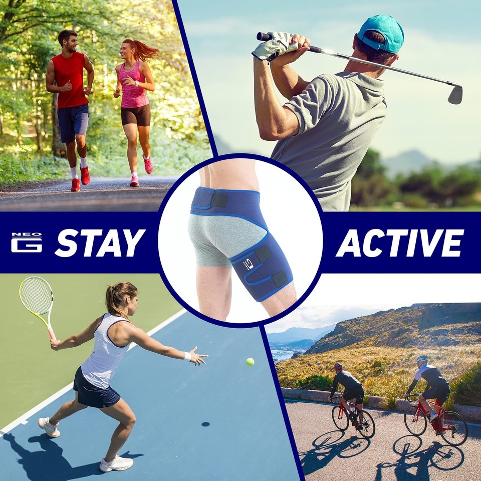 Neo G Groin Brace for Thigh or Hamstring Injury Groin Brace for Men and ...