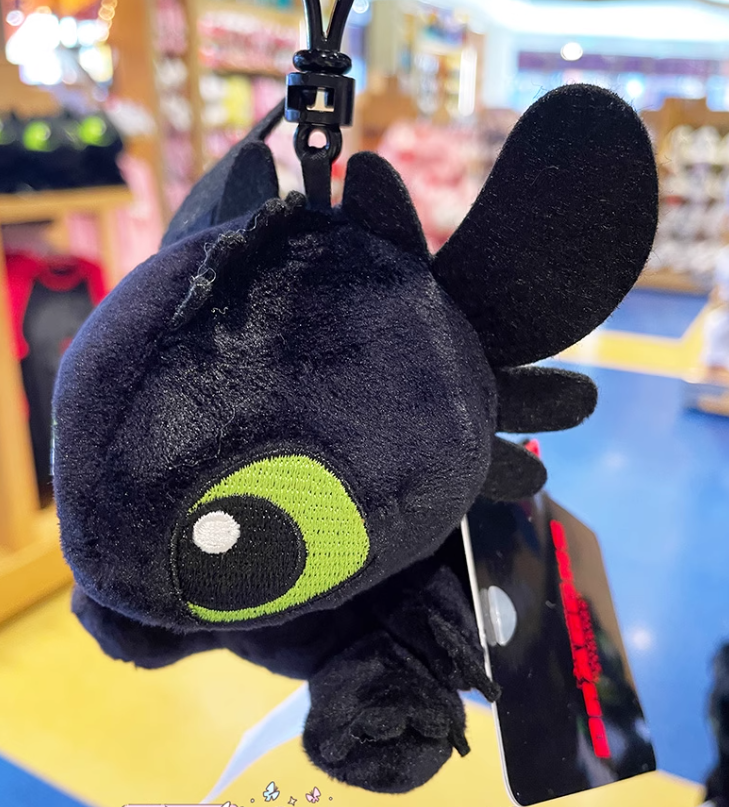 2025 Beijing Universal Studios genunie Night Fury Toothless Keychain ...