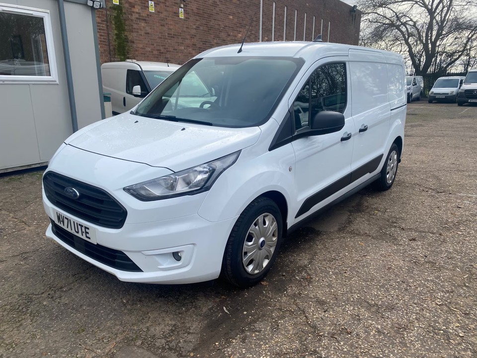 2021 71 Reg Ford Transit Connect Trend LWB Crew Van 1.5TDCi Euro6 ...