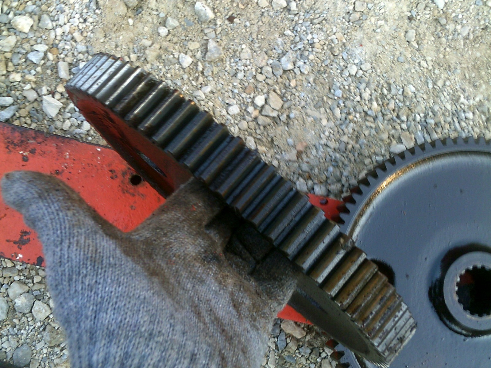 Allis Chalmers WD WD45 45 main rear transmission drive axle AC bowl ...