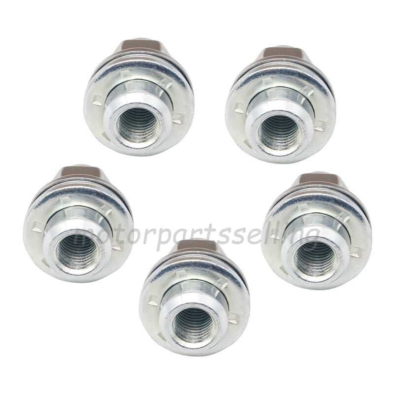 5x Wheel Lug Nuts Fits For 1999-2011 Jaguar S-Type X-Type XJ XJR XF ...