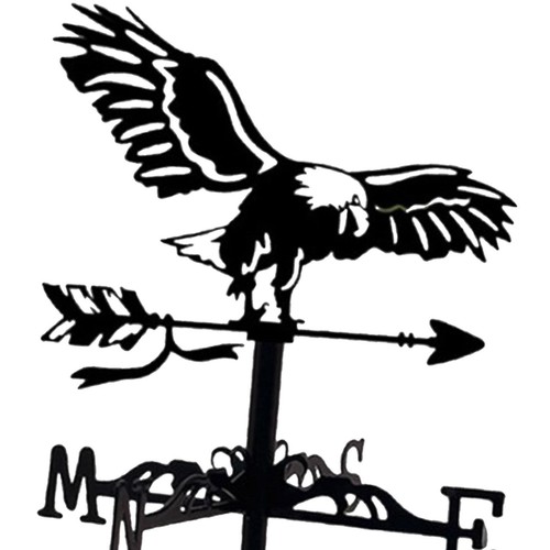 Metal Weather Vane,Wind Direction Indicator,Decorative,Outdoor Wind ...