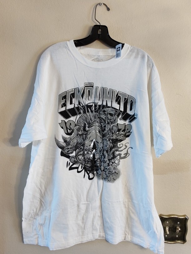 New with tag Men's Authentic Ecko Unltd Premium Quality White Cotton T ...