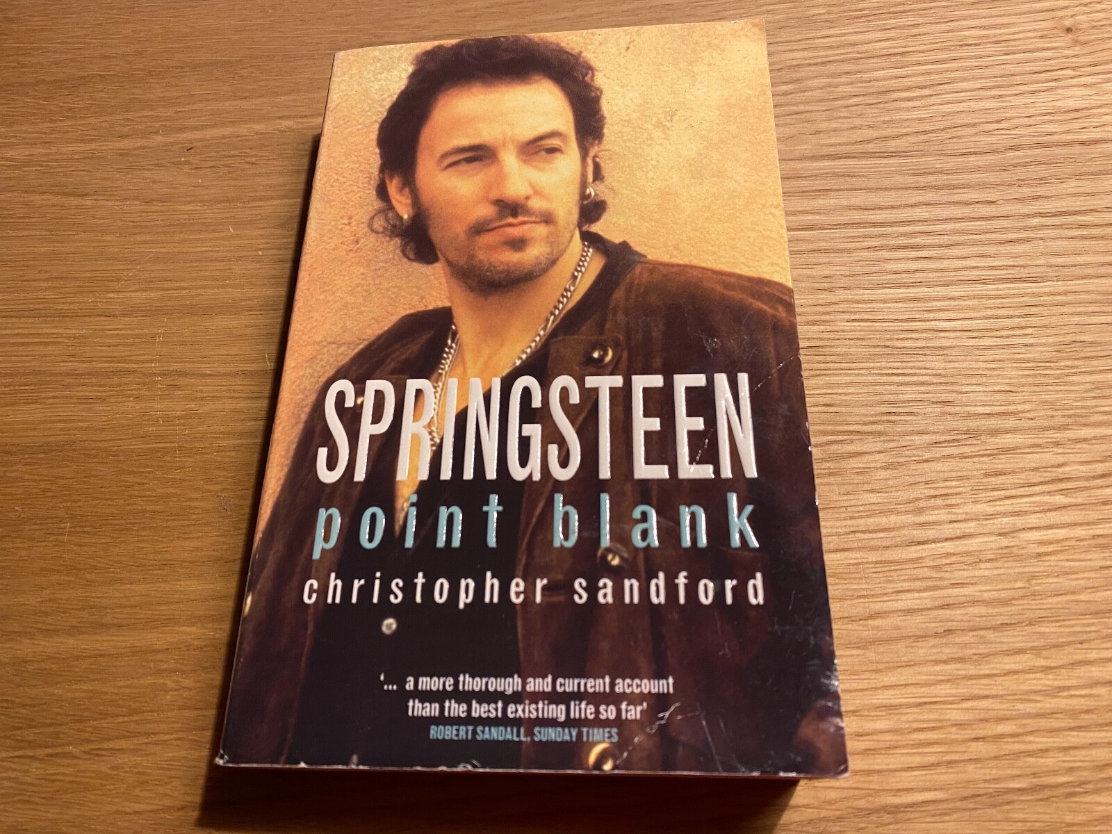 BRUCE SPRINGSTEEN "POINT BLACK" WRITTEN BY CHRISTOPHER SANDFORD 1999/ ...