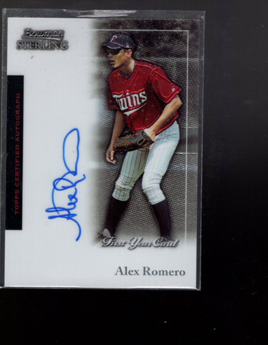 A8725-2004 Bowman Sterling # Ar Alex Romero Fy RC Au - Nm-Mt | eBay