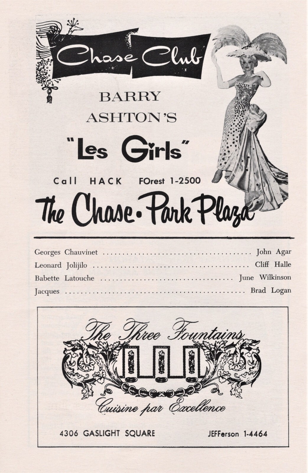 June Wilkinson "PAJAMA TOPS" John Agar / Frances Fong 1963 St. Louis ...