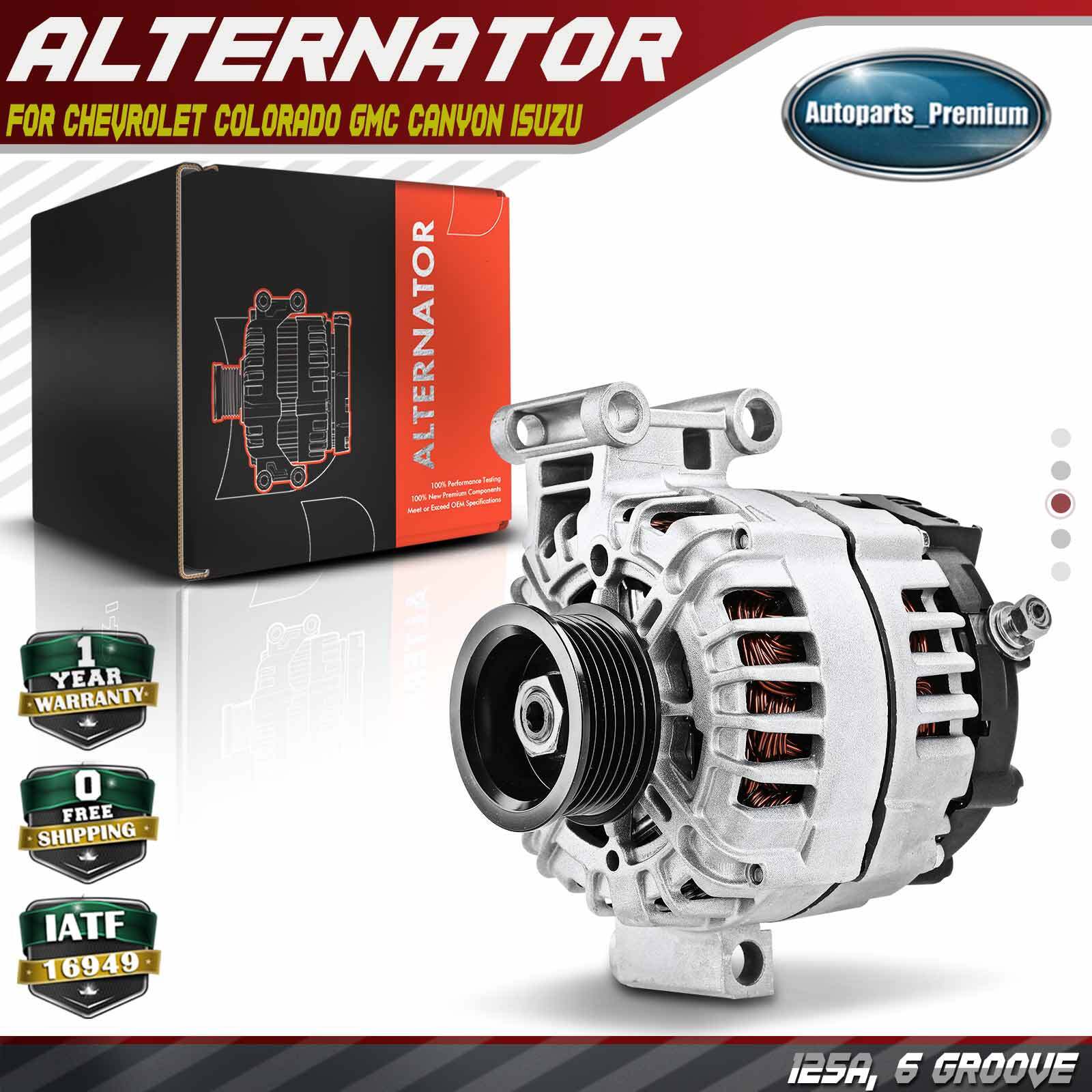 Alternator for Chevrolet Colorado GMC Canyon 2007-2012 Hummer Isuzu ...