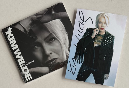 KIM WILDE * CLOSER * 10 TRK CD w/ LIMITED SIGNED POSTCARD * BN! * MIDGE ...