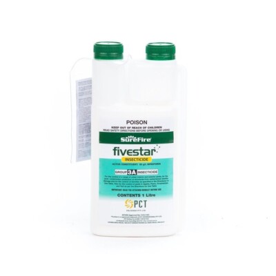 Insec ticide Surefire Fivestar 1L Bifenthrin Termite Insect Ant Spider ...