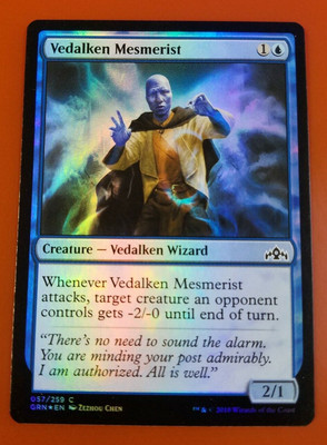 1x Vedalken Mesmerist | FOIL | Guilds of Ravnica | MTG Magic Cards | eBay