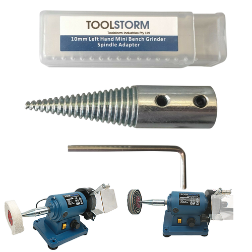 Left Hand Spindle Adapter Fit Aldi FERREX Bench Grinder DG75A 10275 ...