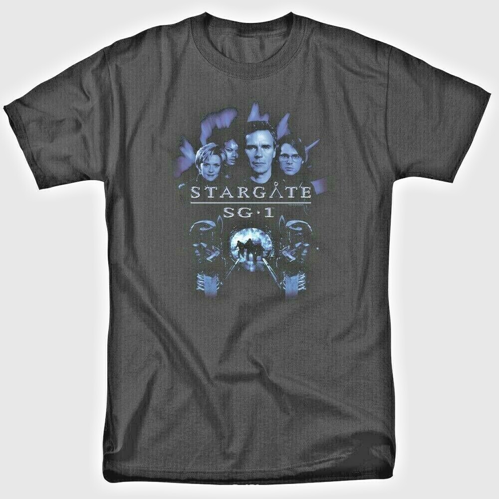 Stargate SG-1 "Blue Sepia Collage" Mens Unisex T-Shirt, Available Sm to ...