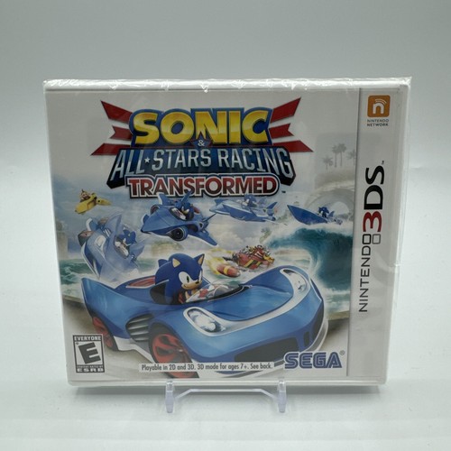 Sonic & All-Stars Racing Transformed (Nintendo 3DS, 2DS 2013) Brand New ...