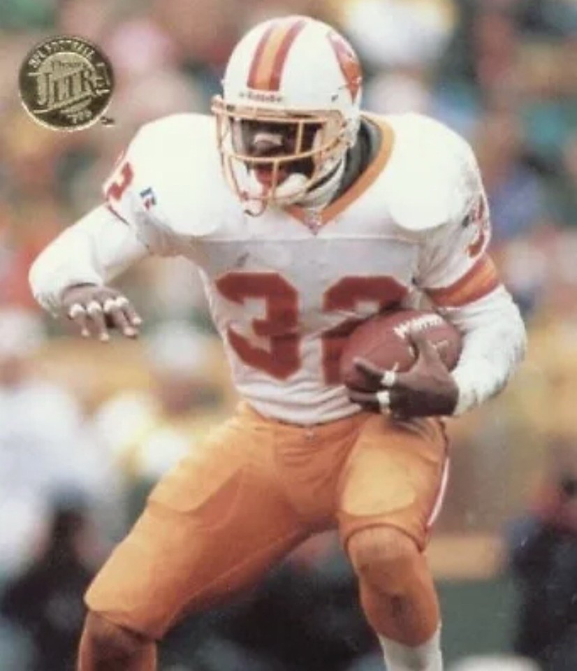 AUTHENTIC WILSON TAMPA BAY BUCS ERRICT RHETT AUTO’D CREAMSICLE JERSEY ...