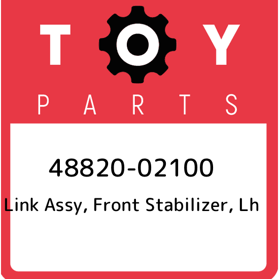 48820-02100 Toyota Link assy, front stabilizer, lh 4882002100, New ...
