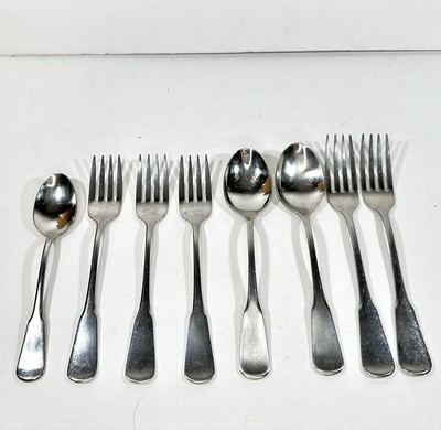 SSS Oneida Colonial Boston Stainless Flatware Mixed Set Forks Spoons | eBay