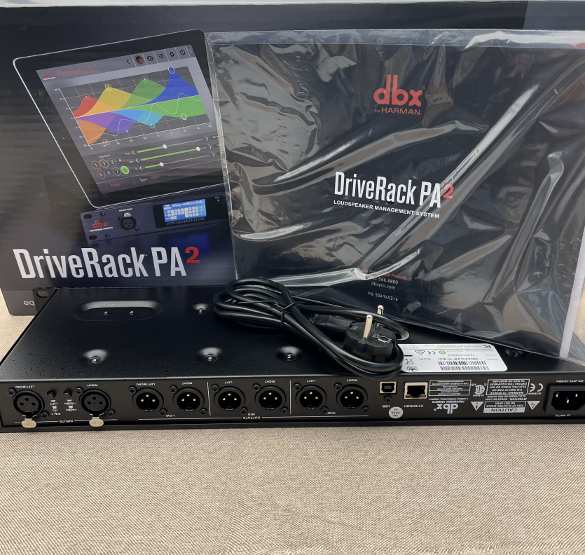 New DBX DriveRack PA2 Complete Loudspeaker Management System Black | eBay