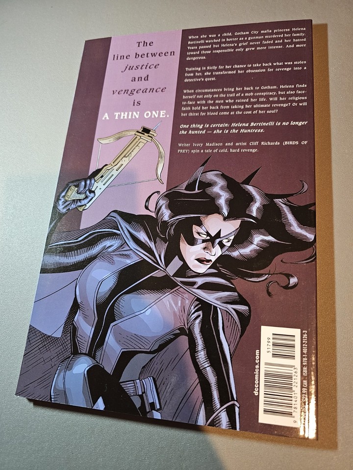 Huntress - Year One DC Comics Trade Paperback | eBay Australia