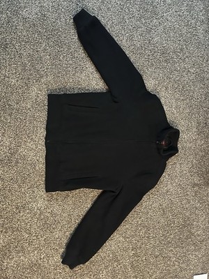 Merona’s Heavy Wool Blend Collared Full Zip Coat Men’s Medium Black | eBay