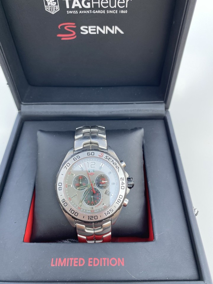 Tag Heuer Men's Formula 1 Senna Special Edition , Only Worn A Few Times ...