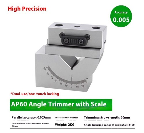 Precision Angle Sine Dresser , 0-60 Degrees Dressing Fixture for ...