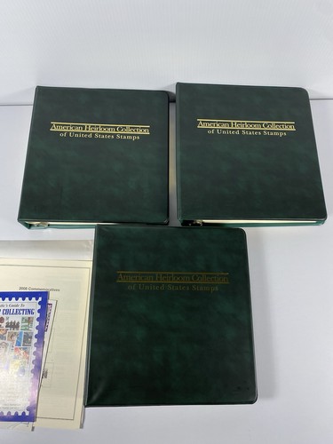 American Heirloom 3 Volume Stamp Albums by Mystic Stamps 1847- 2009 ...