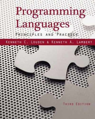 Programming Languages: - Hardcover, by Louden Kenneth; Lambert - Very ...