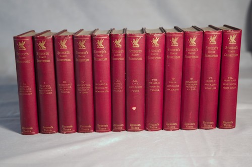 THE WORKS OF SHAKESPEARE: Students' Handy Edition • Complete 12 Vol ...