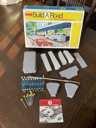1967 Vintage Matchbox Build A Road Set (model BR-1) Never Used | eBay