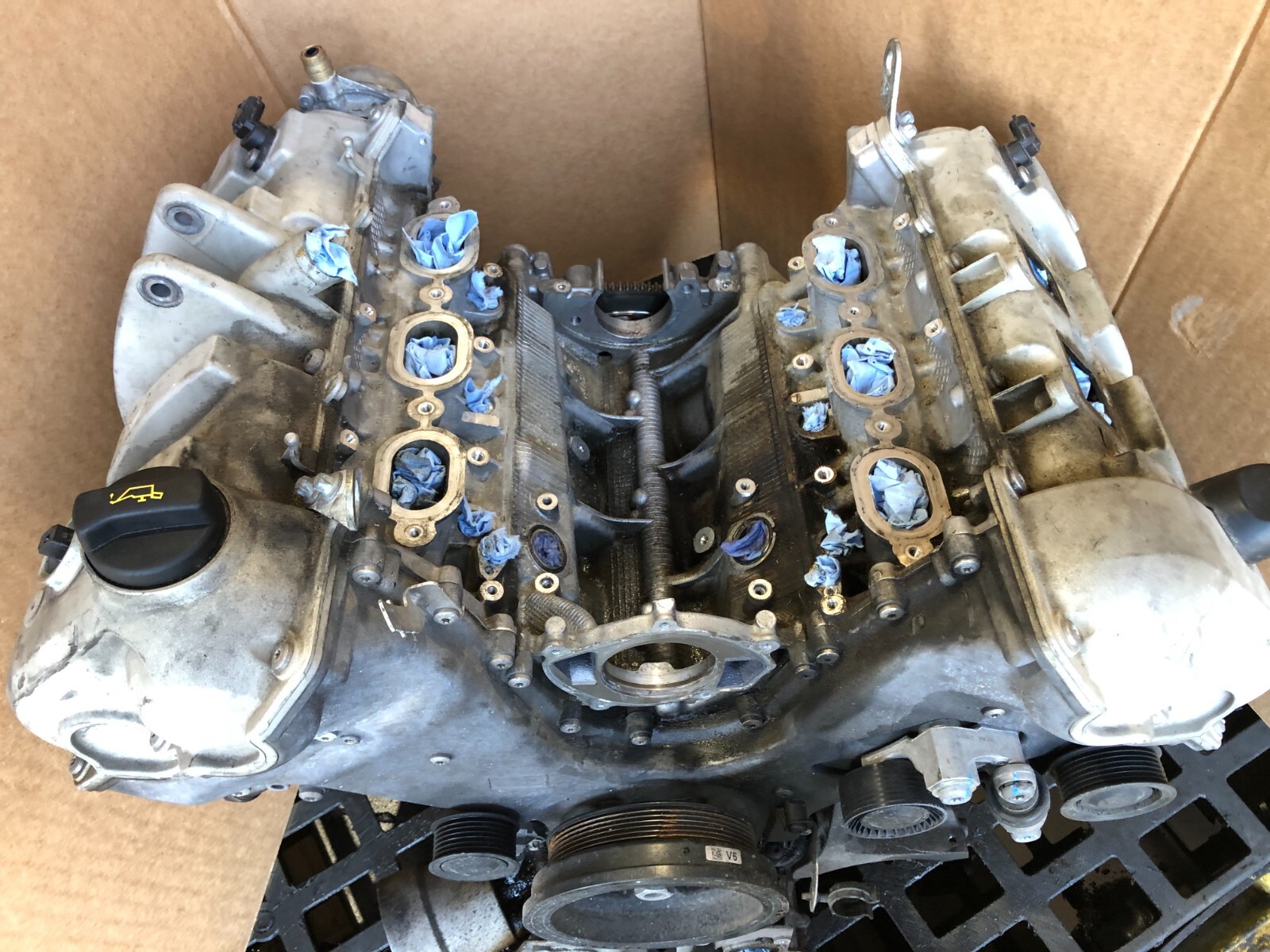 2014-2016 Porsche Panamera 4 3.6L V6 AWD Engine Motor | 97034905103 ...