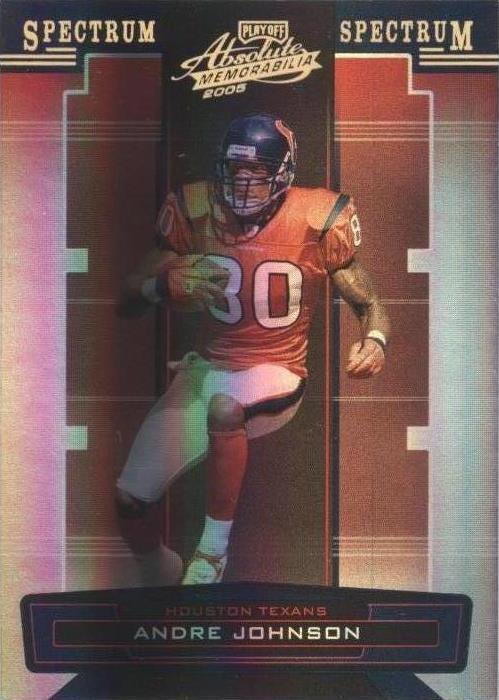 2005 Playoff Absolute Memorabilia - Andre Johnson #61 Gold Spectrum /25 for sale online | eBay