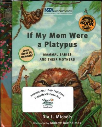 Dia Michels Elizabeth Everett Gu Animals and Their Habitats Paperback B ...