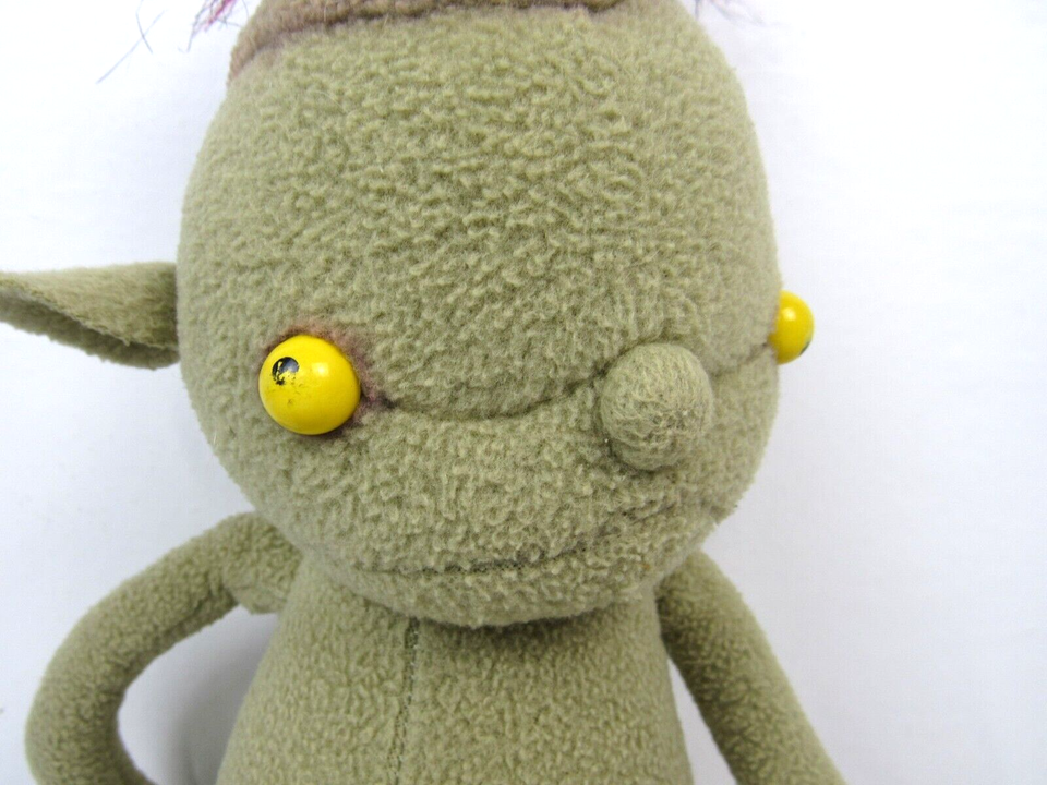 Rare Vintage FAO Schwarz Brian Froud Goblin Plush - Mohawk - Scheer ...