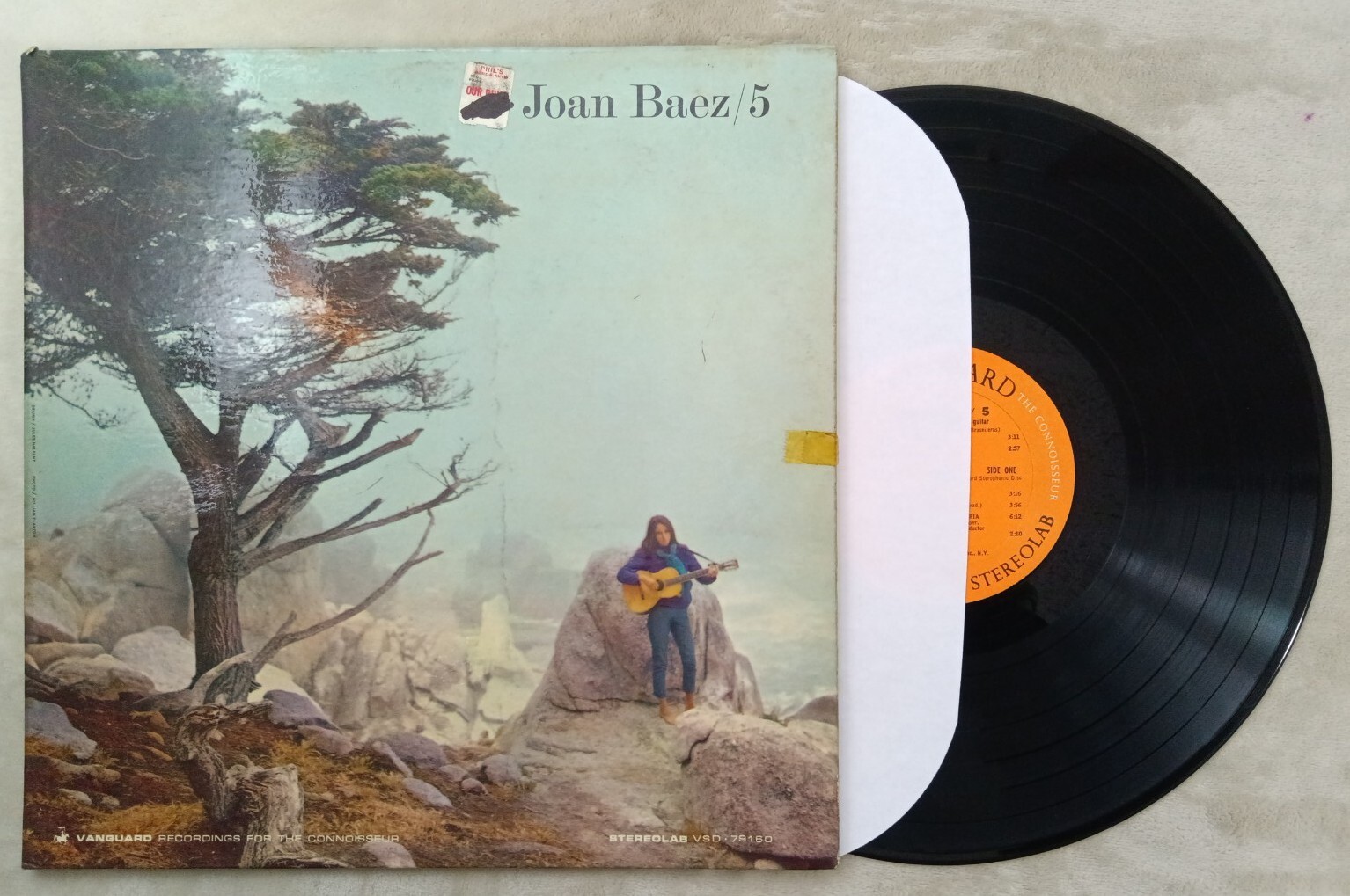 Joan Baez 5 LP record VG+-VG++ Vanguard Stewball Death of Queen Jane | eBay