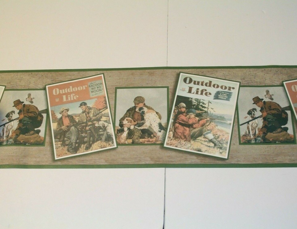 Outdoor Life Magazine Hunting Wallpaper Border Hunter Pointer Dogs ...