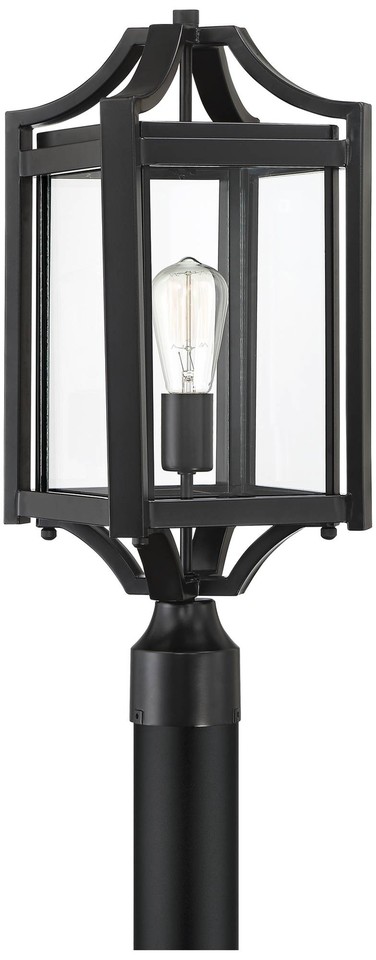 Rockford Rustic Outdoor Post Light Fixture Black 20 1/4" for Exterior ...