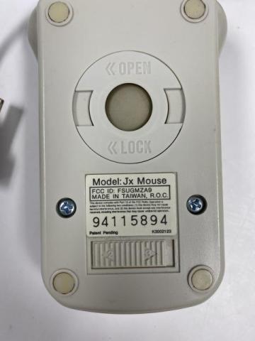 Vintage CLIX es Jx Computer Mouse 3-Button 9-Pin Serial Grey/White ...