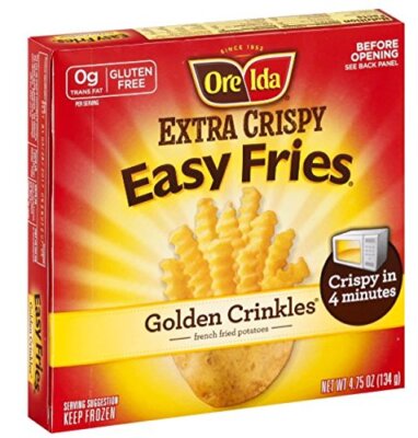 Ore-Ida, Core Frozen Crinkle Cut Potatoes, 4.75 oz (12 count) | eBay