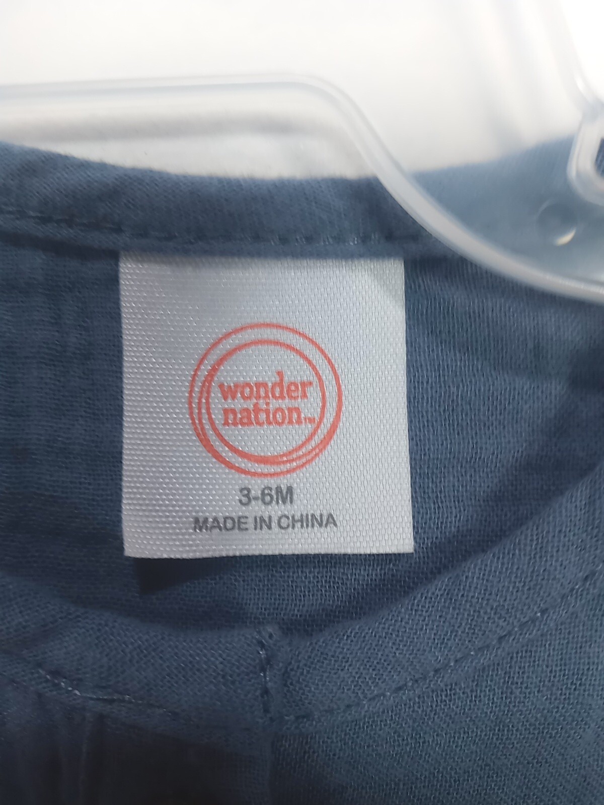 Wonder Nation Baby Boys 3-6 mo Blue Some Bunny Loves You Romper & Bib ...