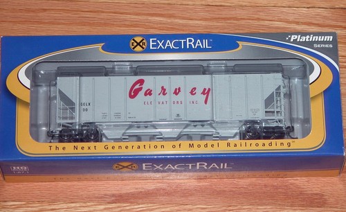 HO EXACTRAIL EP-80172-5 P-S 4427 CU FT GRAIN HOPPER GARVEY ELEVATORS ...