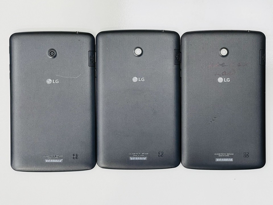 LOT #003 Salvage Tablet 3pc LG G Pad F 7”8GB FOR PARTS or REPAIR AS IS ...