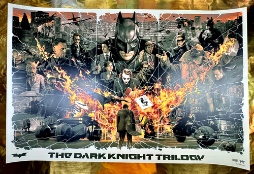 DCCOMICS Batman The Dark Knight Trilogy (Purging Fire) variant art ...