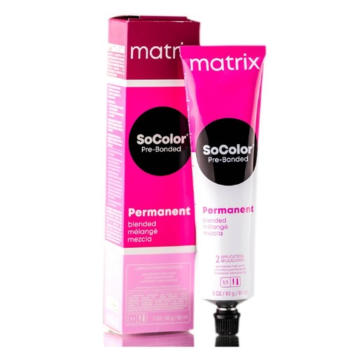 Matrix Socolor Pre-Bonded 7P Dark Blonde Pearl Permanent Blended Hair ...
