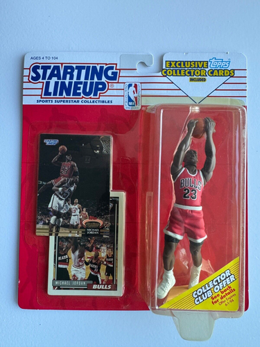 1993 Kenner Starting Lineup Michael Jordan NBA Chicago Bulls MINT on ...