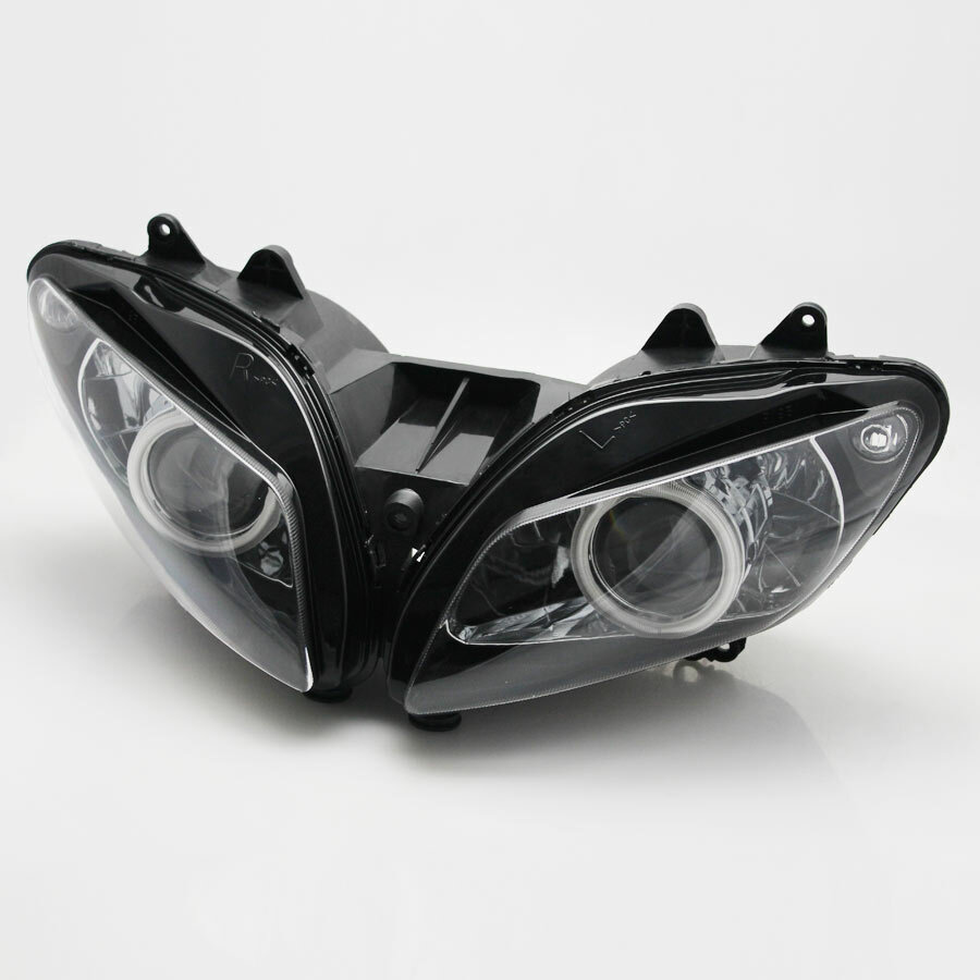 For Yamaha YZF R1 2002-2003 HID Projector Headlight Assembly Red Angel ...