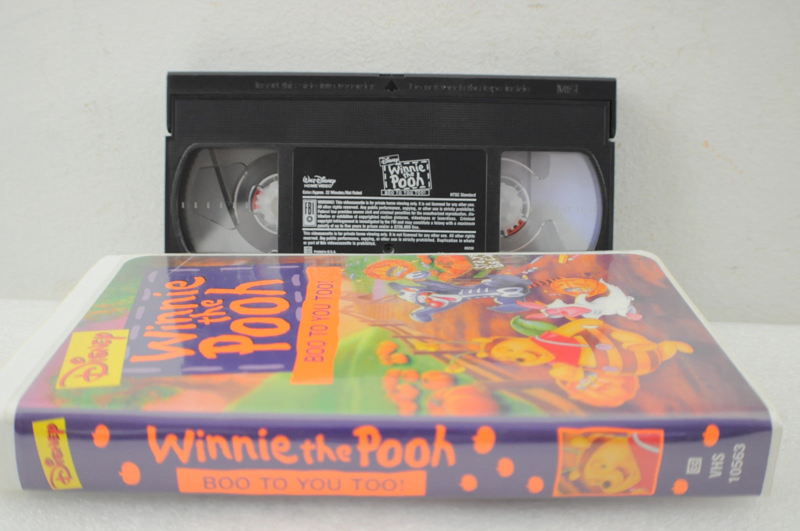 Winnie The Pooh Boo To You Too! VHS Movie | eBay