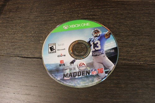 Xbox One Madden NFL Football 16 Video Games Disc Only LOOSE No Manual ...