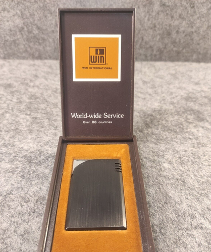 Vintage Gas lighter - WIN international 4300 battery 1980's made in ...