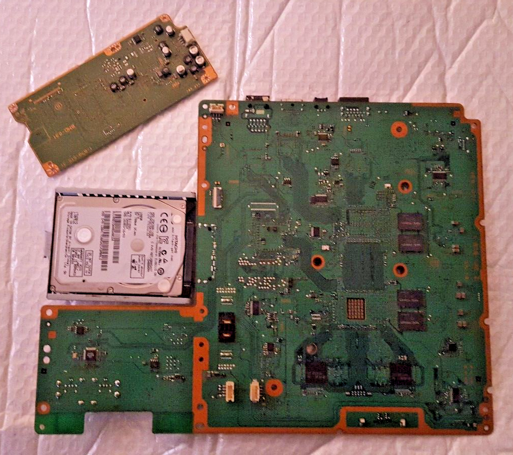 Working Sony PlayStation 3 PS3 Motherboard VER-001 with 160 GB BMD-031 ...