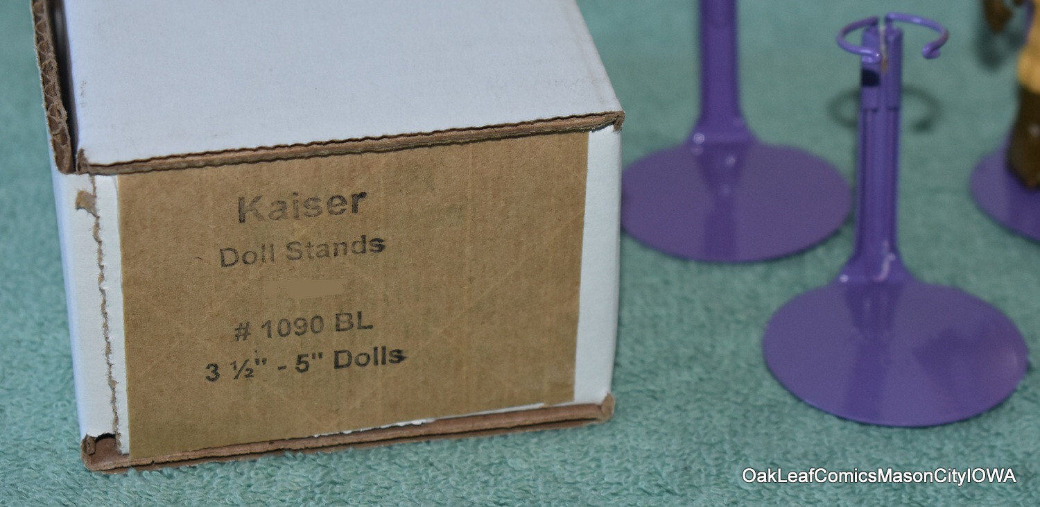 6 1090 Blue Lilac Doll Stands KAISER 3.5-5" Tall Funko Action Figures ...